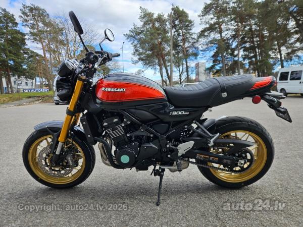 Black Kawasaki Z900 2026 in Tallinn, with an engine capacity of 0.95 L and mileage of 1 thousand km for 13990 €, photo 5 on AUTOMOTO.COM.LV