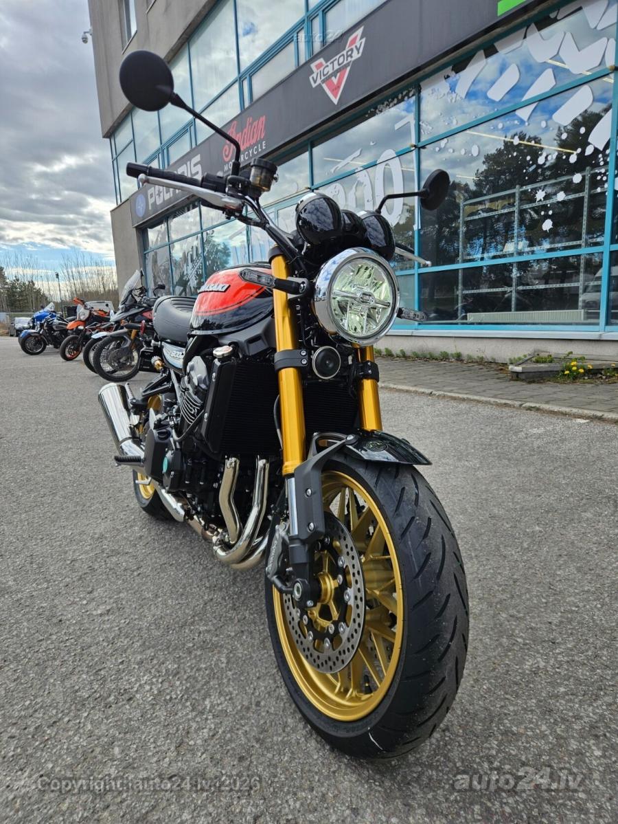 Black Kawasaki Z900 2026 in Tallinn, with an engine capacity of 0.95 L and mileage of 1 thousand km for 13990 €, photo 8 on AUTOMOTO.COM.LV