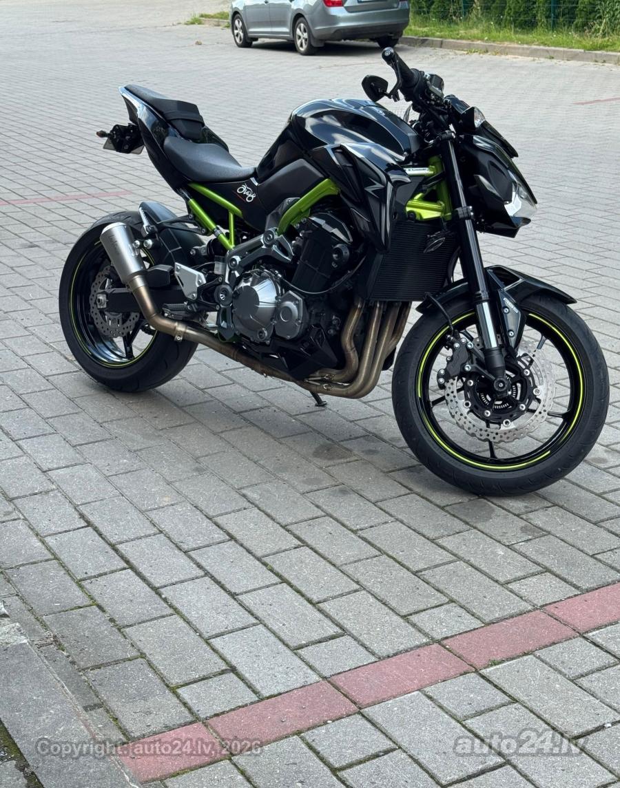 Зеленый Кавасаки Z900 2020 в Тарту, объемом двигателя 0.95 л и пробегом 10 тыс. км за 6300 €, фото 1 на AUTOMOTO.COM.LV