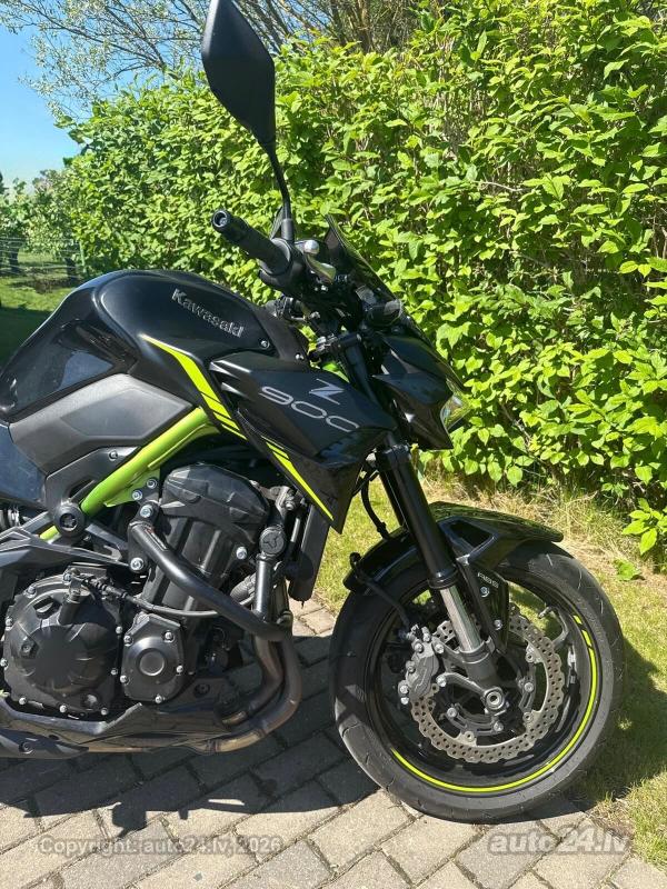 Зеленый Кавасаки Z900 2022 в Тарту, объемом двигателя 0.95 л и пробегом 4 тыс. км за 7490 €, фото 4 на AUTOMOTO.COM.LV