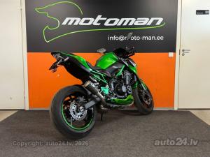 Green Kawasaki Z900 2022 in Tartu, with an engine capacity of 0.95 L and mileage of 10 thousand km for 6490 €, photo 4 on AUTOMOTO.COM.LV