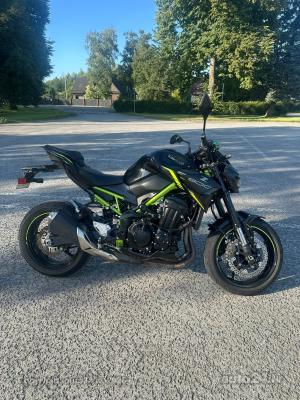 Зеленый Кавасаки Z900 2022 в Таллин, объемом двигателя 0.95 л и пробегом 6 тыс. км за 6900 €, фото  на AUTOMOTO.COM.LV