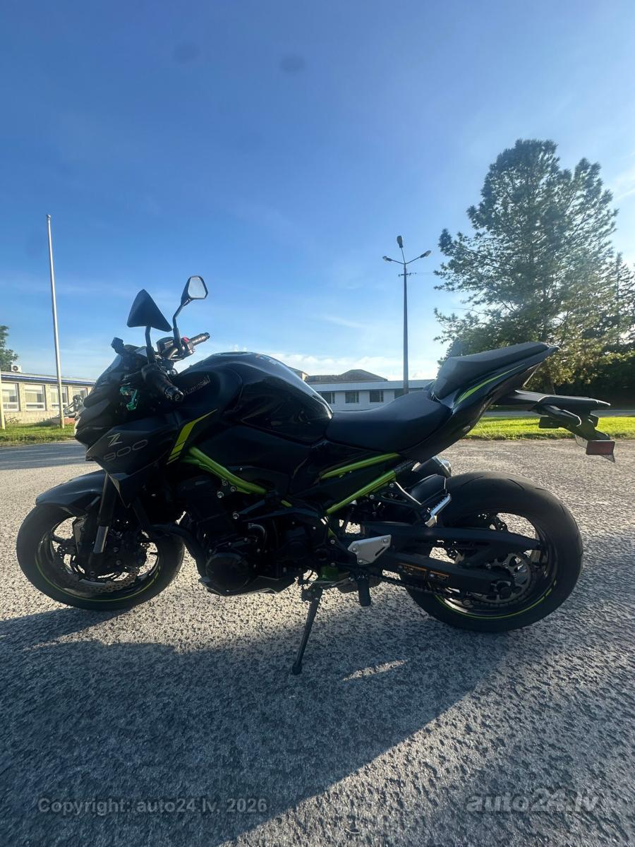 Зеленый Кавасаки Z900 2022 в Таллин, объемом двигателя 0.95 л и пробегом 6 тыс. км за 6900 €, фото 3 на AUTOMOTO.COM.LV