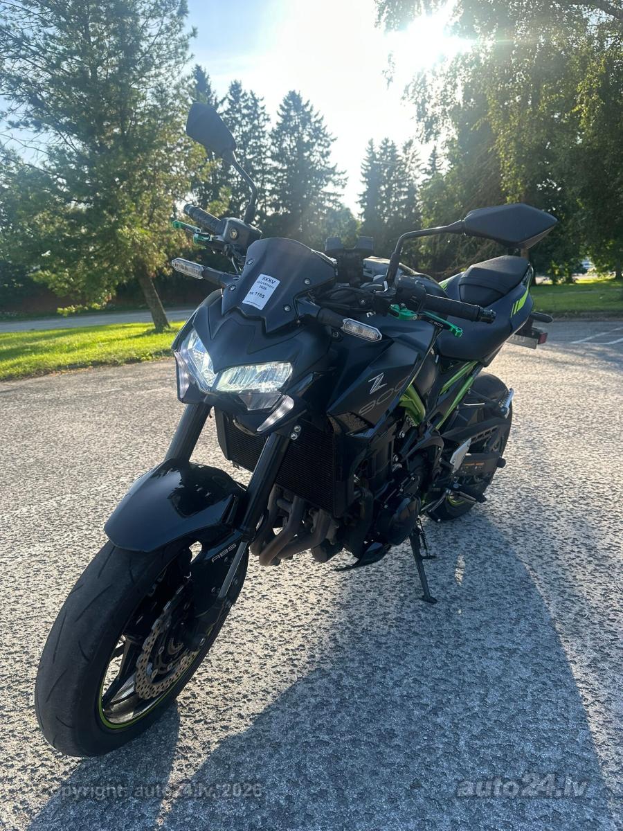 Зеленый Кавасаки Z900 2022 в Таллин, объемом двигателя 0.95 л и пробегом 6 тыс. км за 6900 €, фото 5 на AUTOMOTO.COM.LV