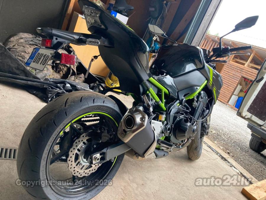 Зеленый Кавасаки Z900 2022 в Таллин, объемом двигателя 0.95 л и пробегом 6 тыс. км за 6900 €, фото 9 на AUTOMOTO.COM.LV