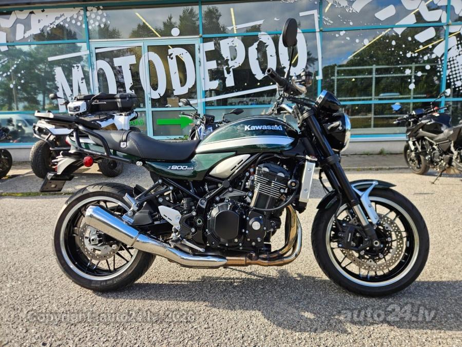 Green Kawasaki Z900 2022 in Tallinn, with an engine capacity of 0.95 L and mileage of 7 thousand km for 7500 €, photo 3 on AUTOMOTO.COM.LV