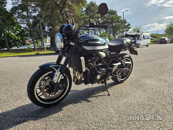 Green Kawasaki Z900 2022 in Tallinn, with an engine capacity of 0.95 L and mileage of 7 thousand km for 7500 €, photo 7 on AUTOMOTO.COM.LV