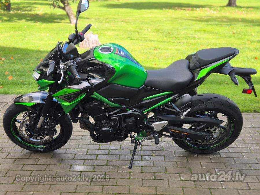 Green Kawasaki Z900 2022 in Paide, with an engine capacity of 0.95 L and mileage of 4 thousand km for 6700 €, photo 1 on AUTOMOTO.COM.LV