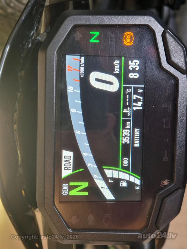 Зеленый Кавасаки Z900 2022 в Пайде, объемом двигателя 0.95 л и пробегом 4 тыс. км за 6700 €, фото 6 на AUTOMOTO.COM.LV
