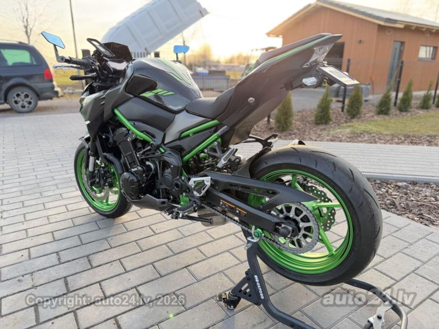 Зеленый Кавасаки Z900 2024 в Тарту, объемом двигателя 0.95 л и пробегом 1 тыс. км за 8300 €, фото 4 на AUTOMOTO.COM.LV