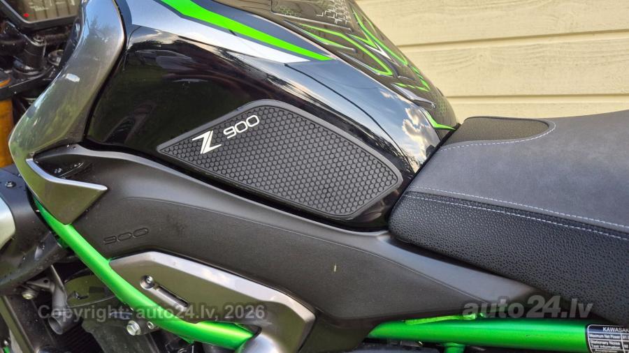 Green Kawasaki Z900 2025 in Viljandi, with an engine capacity of 0.95 L and mileage of 2 thousand km for 9990 €, photo 13 on AUTOMOTO.COM.LV