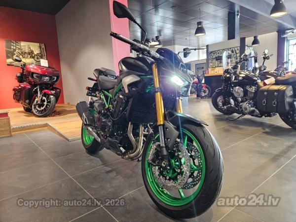 Zaļš Kawasaki Z900 2026 Tallina, ar dzinēja tilpumu 0.95 L un nobraukumu 1 tūkst. km par 11890 €, foto 9 vietnē AUTOMOTO.COM.LV