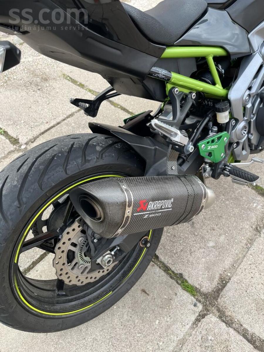 Kawasaki Z900 2018 in Daugavpils, with an engine capacity of 0.95 L and mileage of 0 thousand km for 5900 €, photo 3 on AUTOMOTO.COM.LV