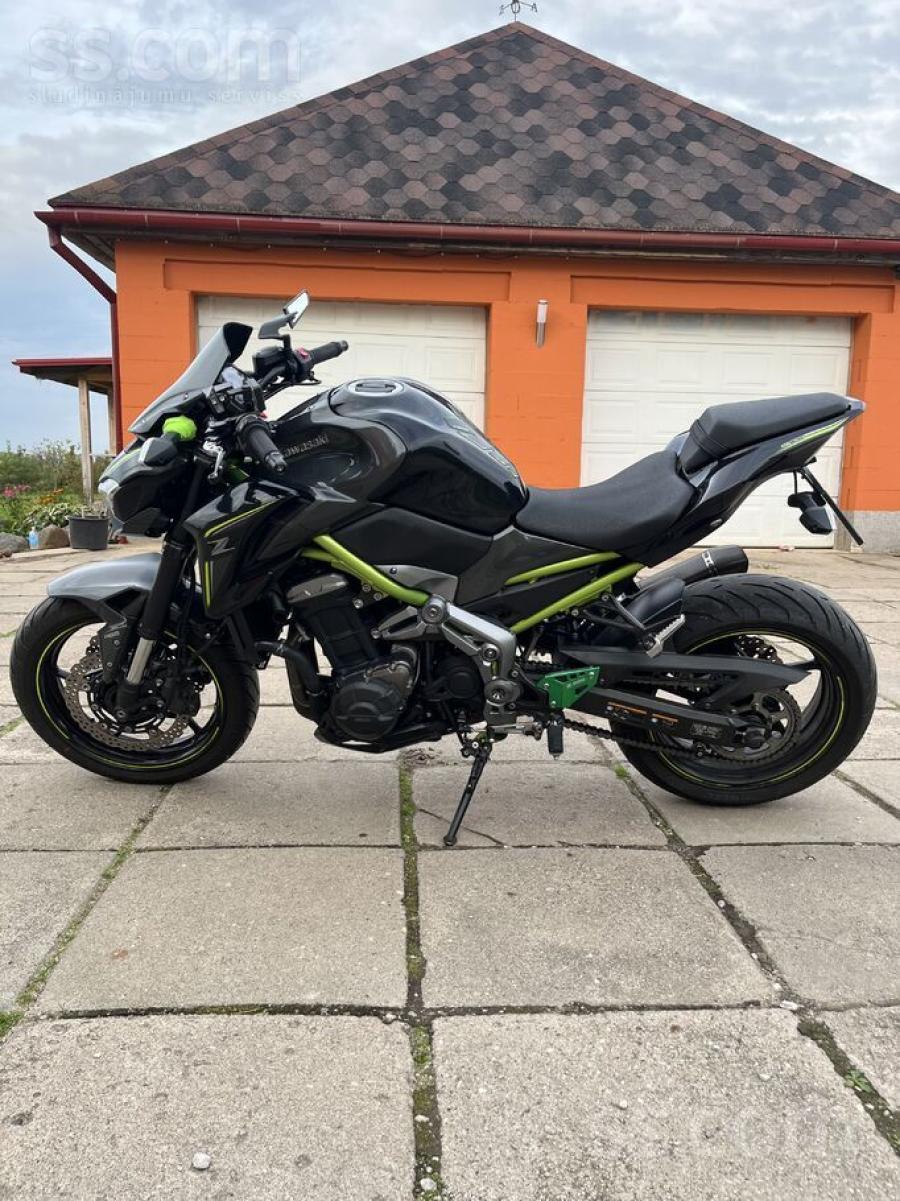 Kawasaki Z900 2018 in Daugavpils, with an engine capacity of 0.95 L and mileage of 0 thousand km for 5900 €, photo 5 on AUTOMOTO.COM.LV