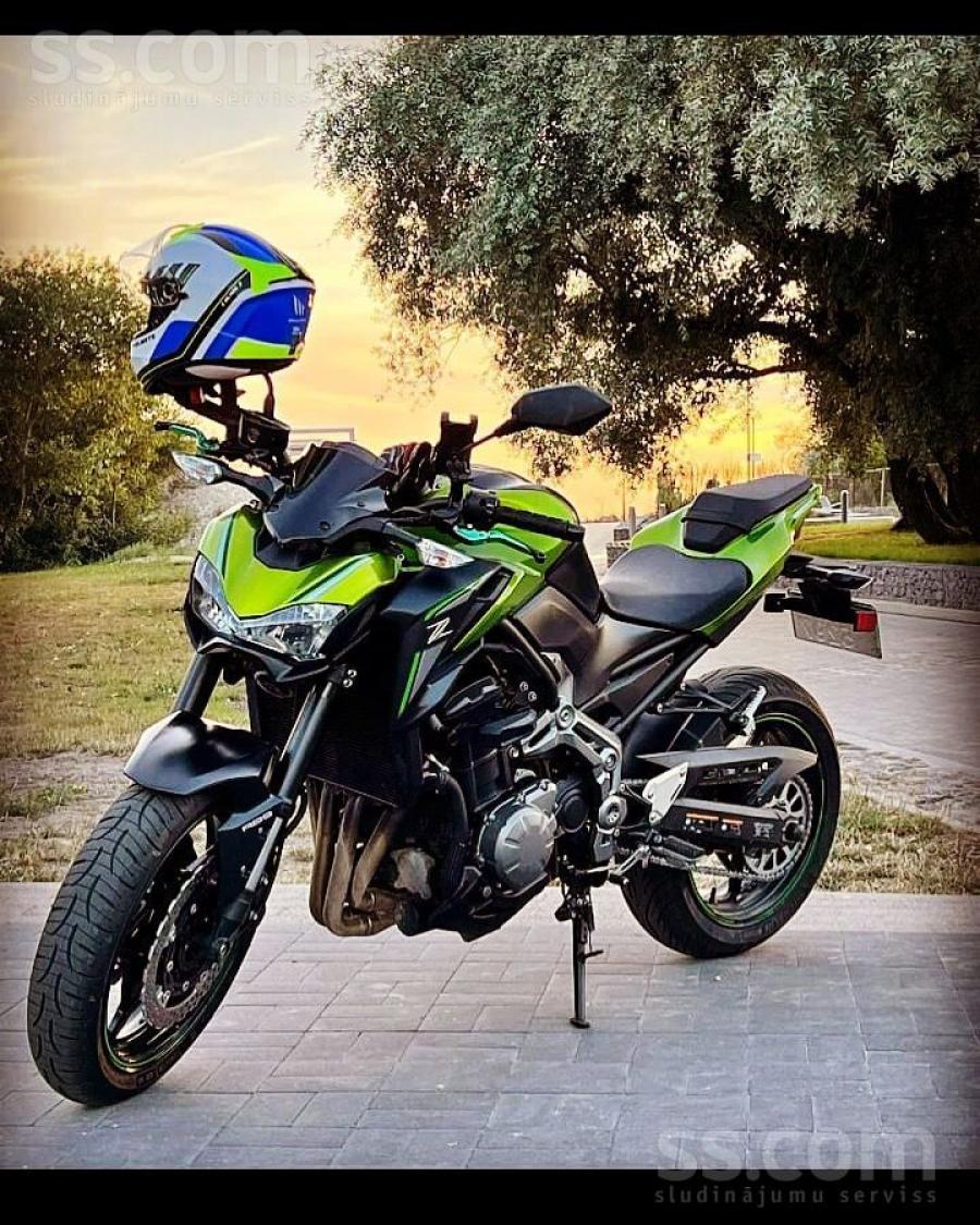 Kawasaki Z900 2019 in Ventspils, with an engine capacity of 0.95 L and mileage of 0 thousand km for 6100 €, photo 1 on AUTOMOTO.COM.LV