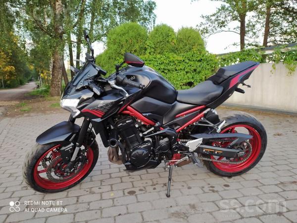 Кавасаки Z900 2021 в Рига, объемом двигателя 0.95 л и пробегом 0 тыс. км за 6500 €, фото 2 на AUTOMOTO.COM.LV
