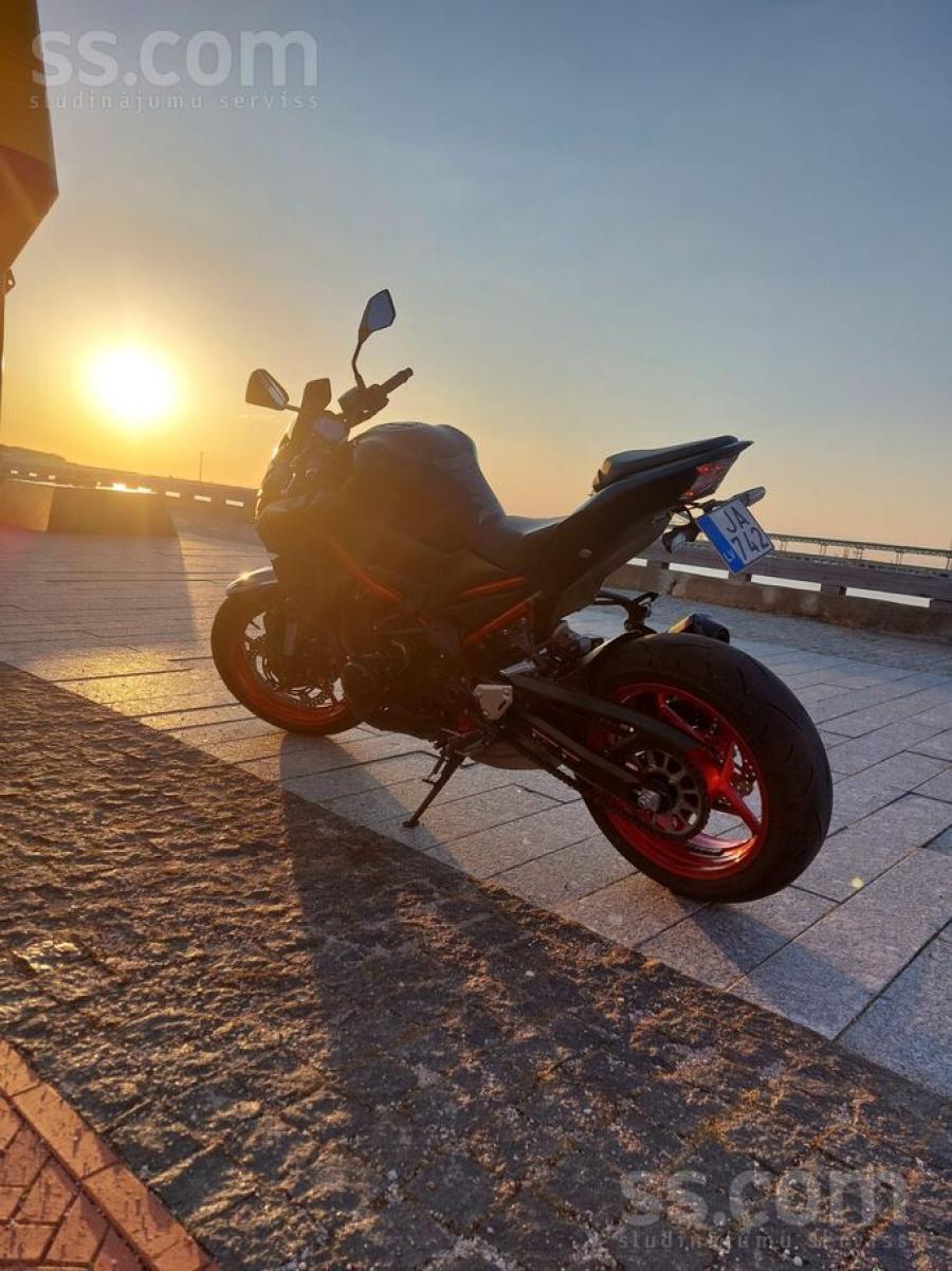 Kawasaki Z900 2022 in Ventspils, with an engine capacity of 0.95 L and mileage of 0 thousand km for 8500 €, photo 8 on AUTOMOTO.COM.LV