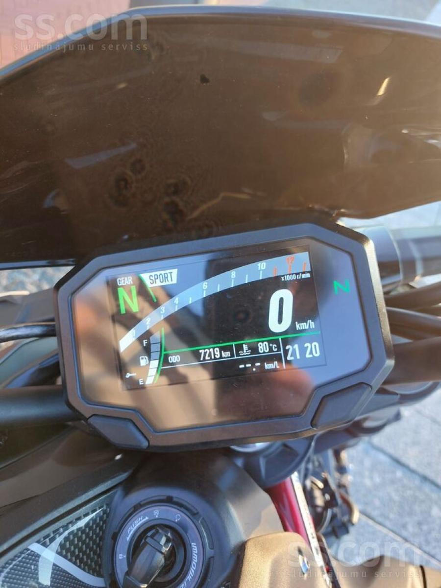 Kawasaki Z900 2022 in Ventspils, with an engine capacity of 0.95 L and mileage of 0 thousand km for 8500 €, photo 11 on AUTOMOTO.COM.LV