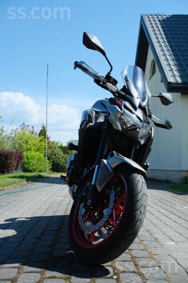 Kawasaki Z900 2023 Rīga, ar dzinēja tilpumu 0.95 L un nobraukumu 0 tūkst. km par 7690 €, foto 1 vietnē AUTOMOTO.COM.LV