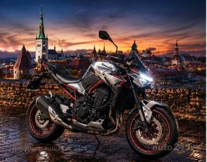 Red Kawasaki Z900 2023 in Tallinn, with an engine capacity of 0.00 L and mileage of 0 thousand km for 9500 €, photo  on AUTOMOTO.COM.LV