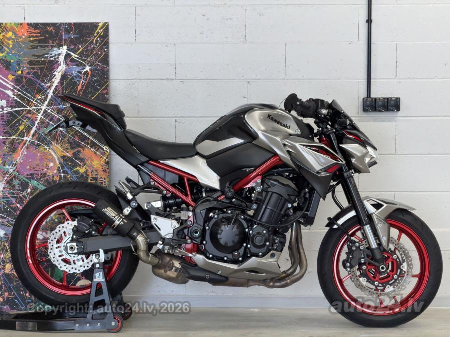 Sarkans Kawasaki Z900 2023 Tallina, ar dzinēja tilpumu 0.95 L un nobraukumu 8 tūkst. km par 7290 €, foto 3 vietnē AUTOMOTO.COM.LV