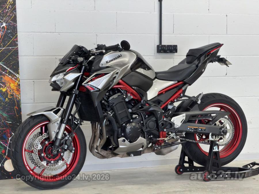 Sarkans Kawasaki Z900 2023 Tallina, ar dzinēja tilpumu 0.95 L un nobraukumu 8 tūkst. km par 7290 €, foto 5 vietnē AUTOMOTO.COM.LV