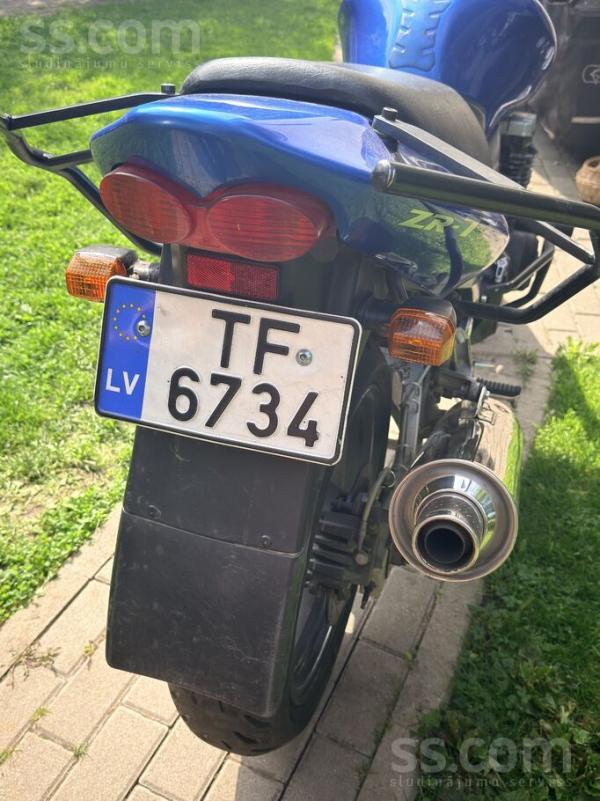 Kawasaki Zr 7 1999 in Jelgava, with an engine capacity of 0.75 L and mileage of 0 thousand km for 1500 €, photo 4 on AUTOMOTO.COM.LV