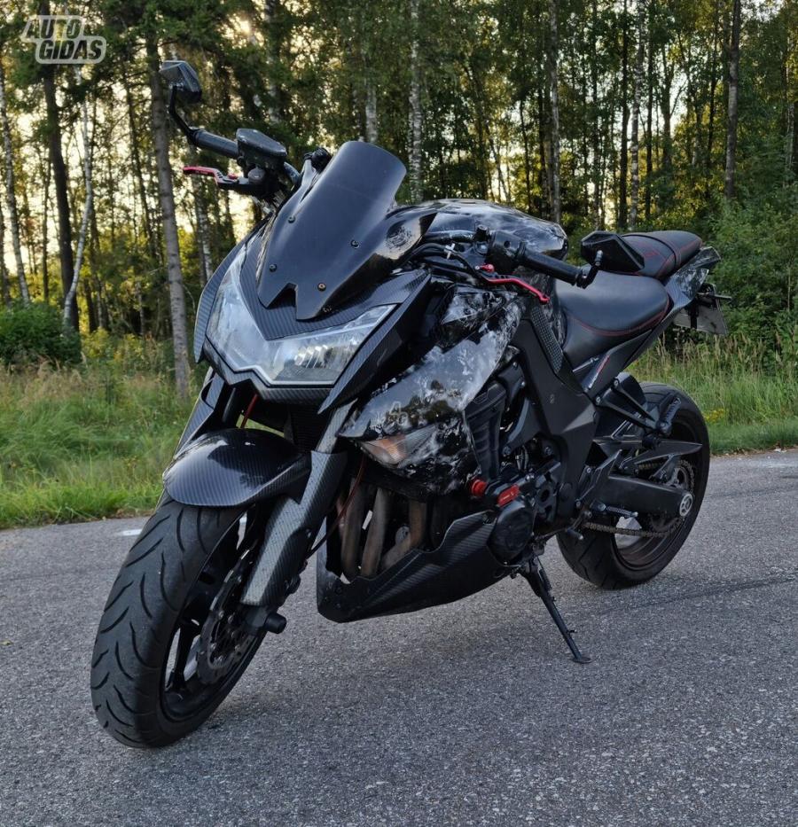 Черный Кавасаки ZR 2011 в Каунас, объемом двигателя 1.04 л и пробегом 46 тыс. км за 5200 €, фото 1 на AUTOMOTO.COM.LV