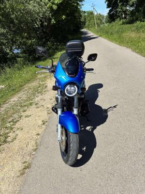 Blue Kawasaki ZR 1999 in Marijampole, with an engine capacity of 0.74 L and mileage of 66 thousand km for 1500 €, photo 3 on AUTOMOTO.COM.LV