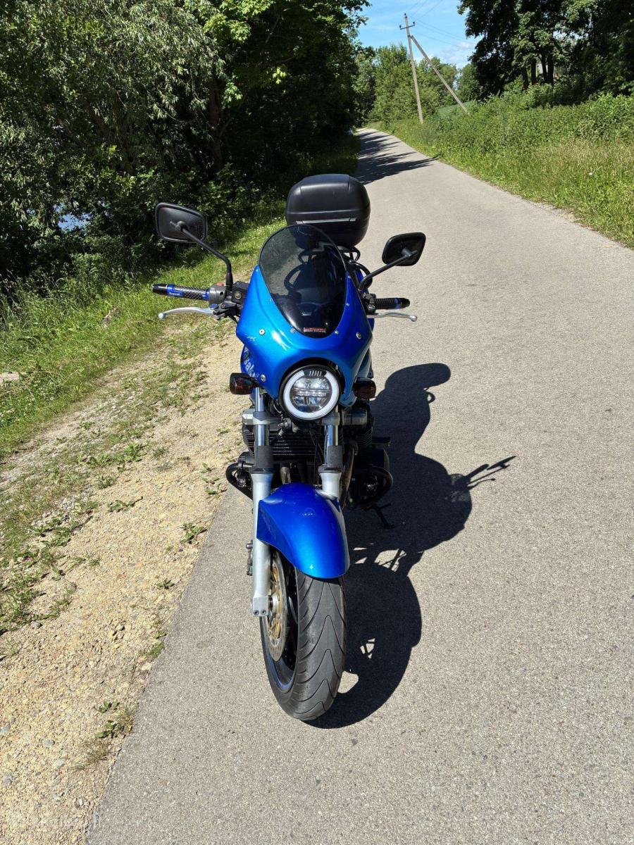 Blue Kawasaki ZR 1999 in Marijampole, with an engine capacity of 0.74 L and mileage of 66 thousand km for 1500 €, photo 3 on AUTOMOTO.COM.LV