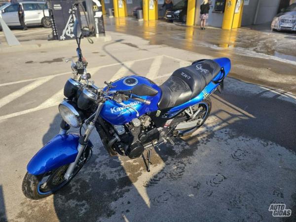 Zils Kawasaki ZR 2002 Kretinga, ar dzinēja tilpumu 0.75 L un nobraukumu 15 tūkst. km par 1800 €, foto 2 vietnē AUTOMOTO.COM.LV