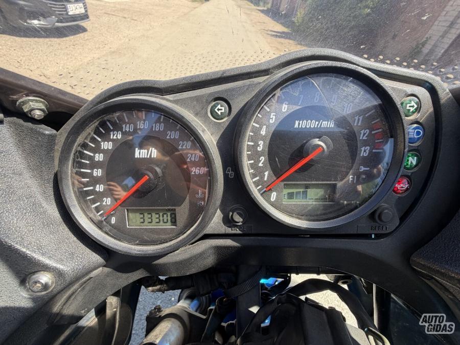 Синий Кавасаки ZR 2005 в Клайпеда, объемом двигателя 0.75 л и пробегом 34 тыс. км за 1900 €, фото 8 на AUTOMOTO.COM.LV