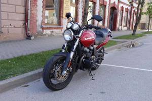 Красный Кавасаки ZR 2004 в Акмяне, объемом двигателя 0.74 л и пробегом 430 тыс. км за 1270 €, фото 6 на AUTOMOTO.COM.LV