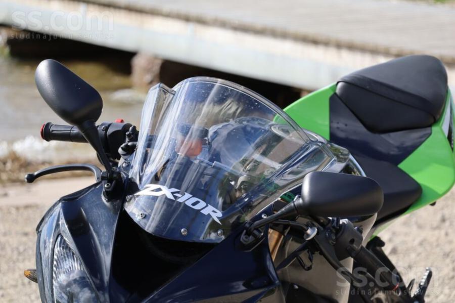 Кавасаки ZX 10R 2008 в Алуксне, объемом двигателя 1.00 л и пробегом 0 тыс. км за 4800 €, фото 7 на AUTOMOTO.COM.LV