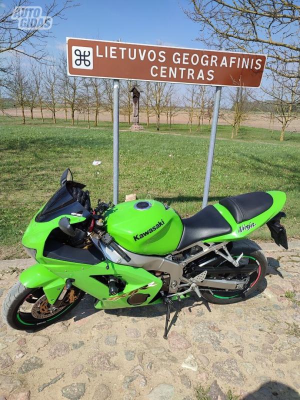 Green Kawasaki Zx-6R 2003 in Jonava, with an engine capacity of 0.00 L and mileage of 0 thousand km for 3000 €, photo 1 on AUTOMOTO.COM.LV