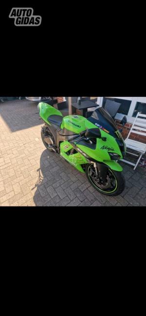 Зеленый Кавасаки Zx-6R 2007 в Вильнюс, объемом двигателя 0.00 л и пробегом 45 тыс. км за 4800 €, фото  на AUTOMOTO.COM.LV