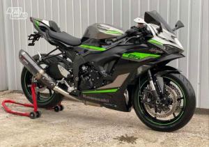 Pelēks Kawasaki Zx-6R 2023 Marijampole, ar dzinēja tilpumu 0.64 L un nobraukumu 4 tūkst. km par 10200 €, foto 7 vietnē AUTOMOTO.COM.LV