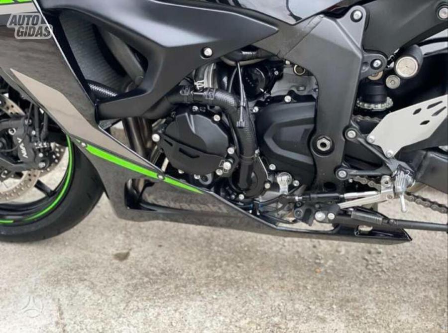 Pelēks Kawasaki Zx-6R 2023 Marijampole, ar dzinēja tilpumu 0.64 L un nobraukumu 4 tūkst. km par 10200 €, foto 10 vietnē AUTOMOTO.COM.LV