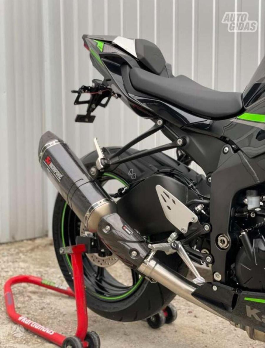 Pelēks Kawasaki Zx-6R 2023 Marijampole, ar dzinēja tilpumu 0.64 L un nobraukumu 4 tūkst. km par 10200 €, foto 11 vietnē AUTOMOTO.COM.LV