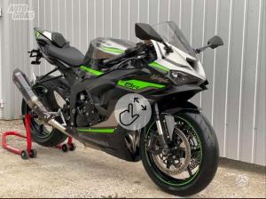 Pelēks Kawasaki Zx-6R 2023 Marijampole, ar dzinēja tilpumu 0.64 L un nobraukumu 4 tūkst. km par 10200 €, foto 20 vietnē AUTOMOTO.COM.LV