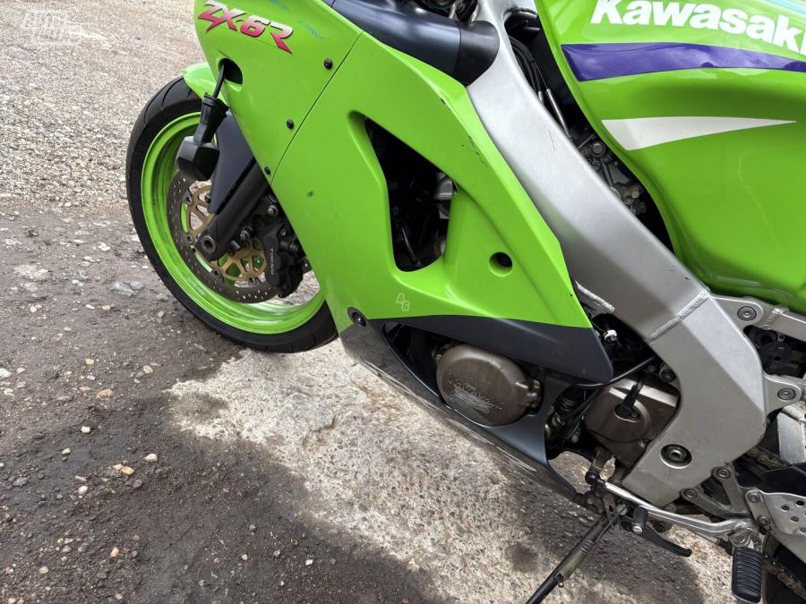 Кавасаки Zx-6R 1999 в Кельме, объемом двигателя 0.60 л и пробегом 38 тыс. км за 965 €, фото 10 на AUTOMOTO.COM.LV