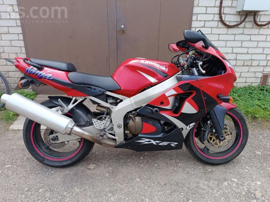 Кавасаки Zx-6R 2000 в Рига, объемом двигателя 0.60 л и пробегом 0 тыс. км за 990 €, фото 3 на AUTOMOTO.COM.LV