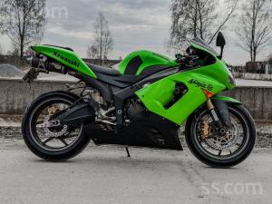 Kawasaki Zx-6R 2006 in Riga, with an engine capacity of 0.64 L and mileage of 0 thousand km for 5290 €, photo 7 on AUTOMOTO.COM.LV