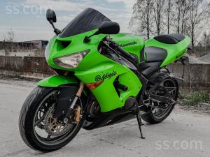 Kawasaki Zx-6R 2006 Rīga, ar dzinēja tilpumu 0.64 L un nobraukumu 0 tūkst. km par 4990 €, foto  vietnē AUTOMOTO.COM.LV