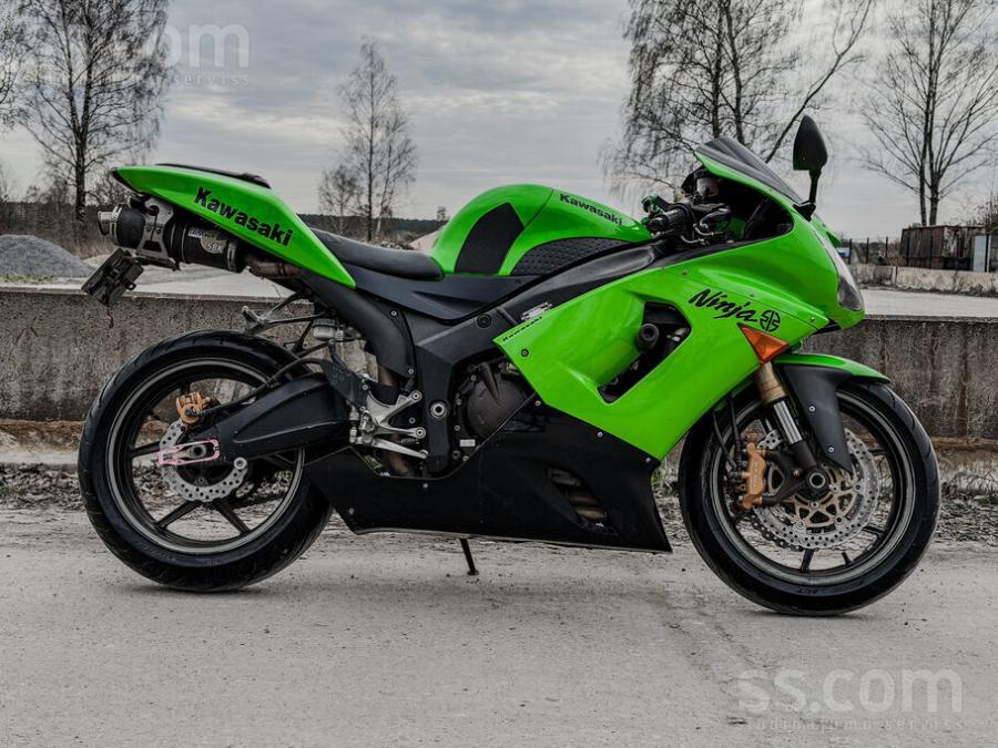 Kawasaki Zx-6R 2006 Rīga, ar dzinēja tilpumu 0.64 L un nobraukumu 0 tūkst. km par 4990 €, foto 7 vietnē AUTOMOTO.COM.LV