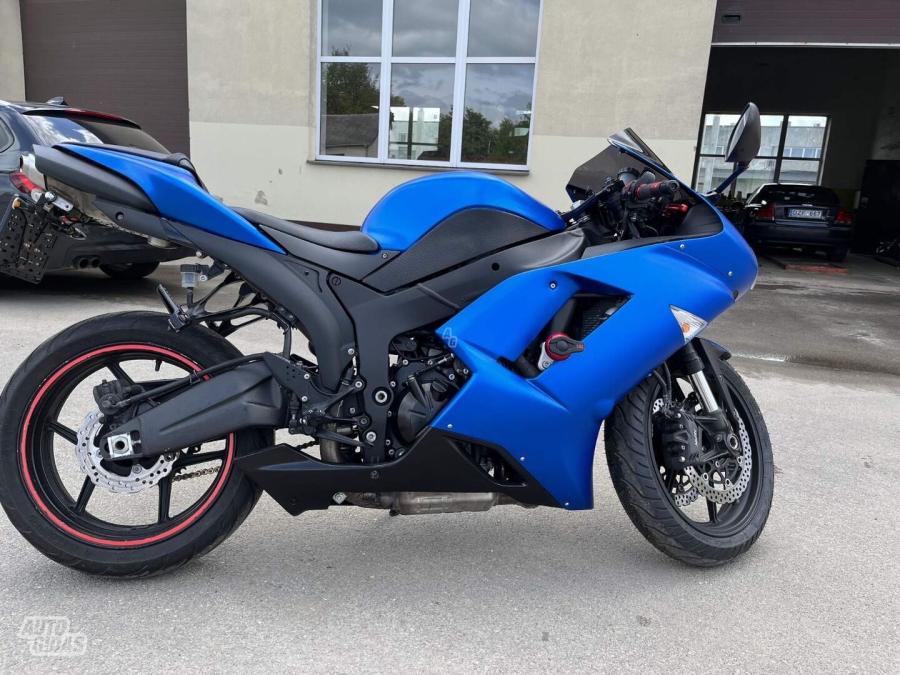 Kawasaki Zx-6R 2007 in Telschi, with an engine capacity of 0.00 L and mileage of 45 thousand km for 4500 €, photo 7 on AUTOMOTO.COM.LV
