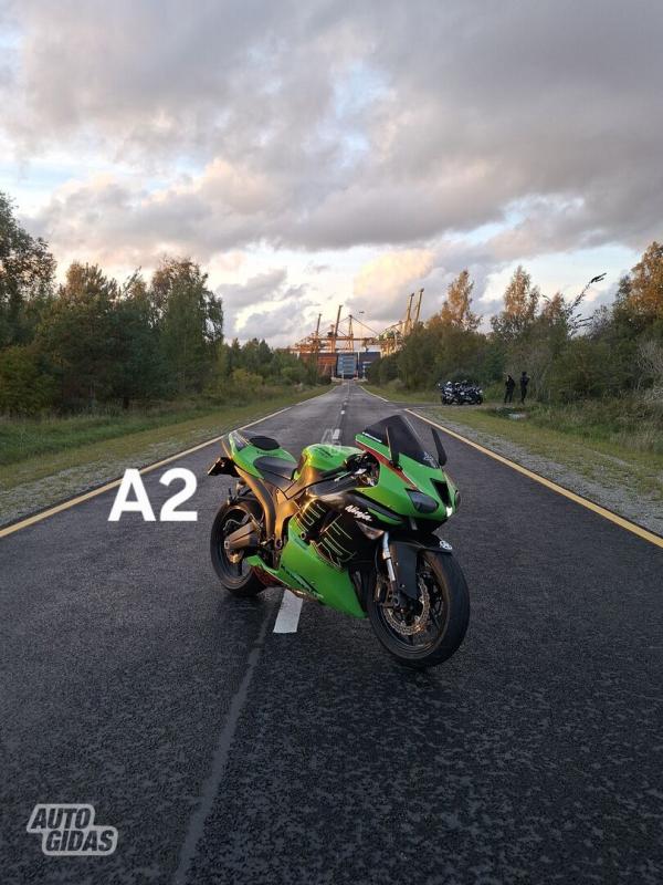 Kawasaki Zx-6R 2007 Klaipėda, ar dzinēja tilpumu 0.60 L un nobraukumu 0 tūkst. km par 4000 €, foto 1 vietnē AUTOMOTO.COM.LV