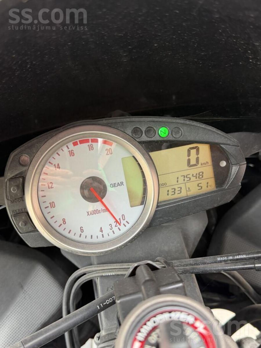 Кавасаки Zx-6R 2008 в Рига, объемом двигателя 0.60 л и пробегом 0 тыс. км за 4900 €, фото 8 на AUTOMOTO.COM.LV