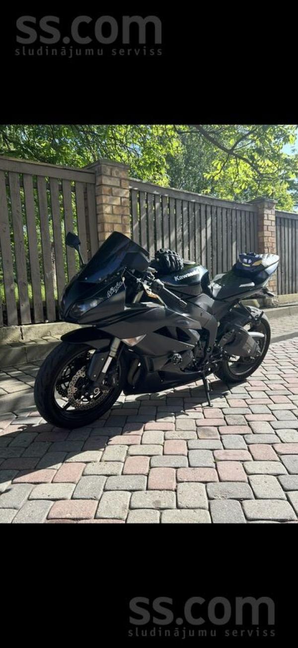 Kawasaki Zx-6R 2011 in Ventspils, with an engine capacity of 0.60 L and mileage of 0 thousand km for 5000 €, photo 1 on AUTOMOTO.COM.LV
