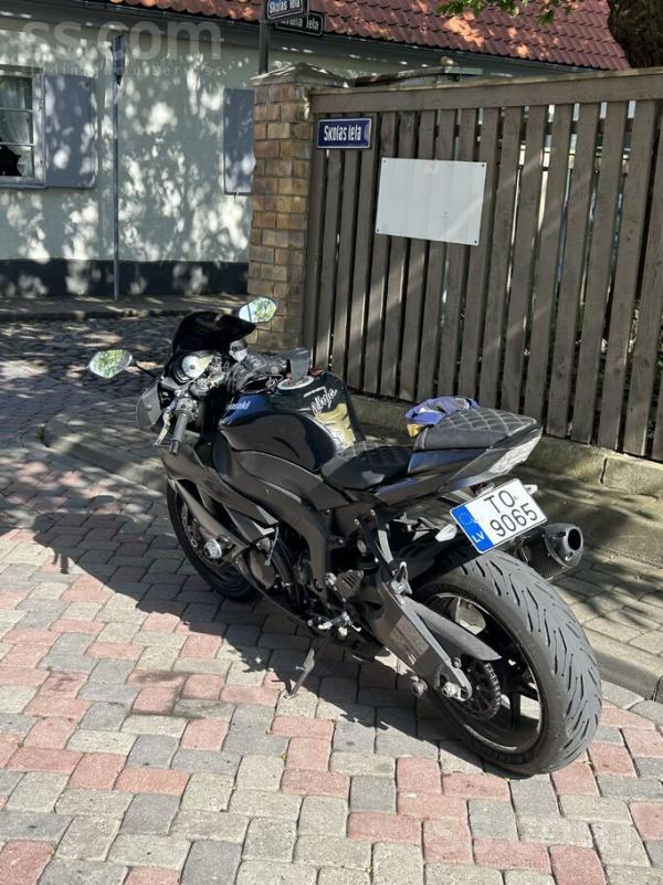 Kawasaki Zx-6R 2011 Ventspils, ar dzinēja tilpumu 0.60 L un nobraukumu 0 tūkst. km par 4750 €, foto 2 vietnē AUTOMOTO.COM.LV